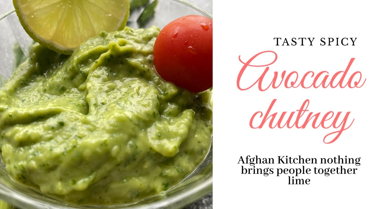 AVOCADO CHUTNEY& FRESH HOMEMADE CHUTNEY CHATNI چتنی 🥑🌶 - YouTube