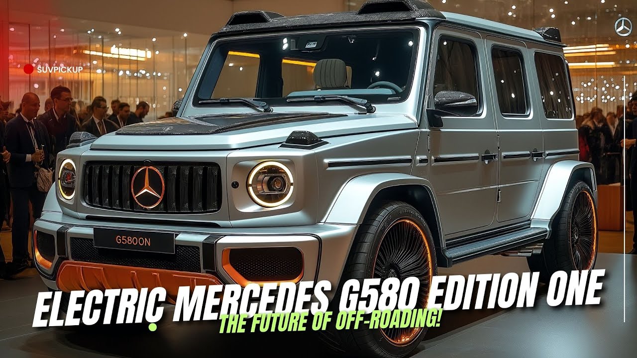Electric Mercedes G580 Edition One – The Future of Off-Roading! - YouTube
