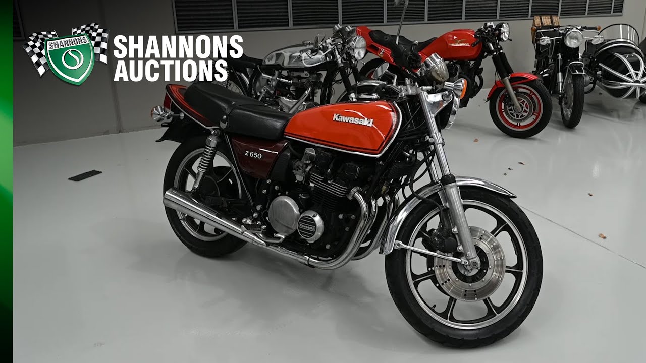 1976 Kawasaki Z650 'modified Z750' Motorcycle (Project) - 2023 Shannons ...