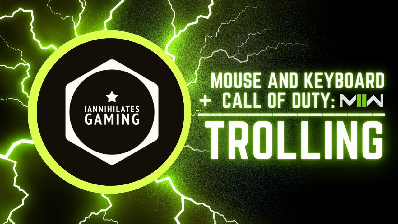 Mouse and Keyboard + Call of Duty: Modern Warfare II = Trolling - YouTube