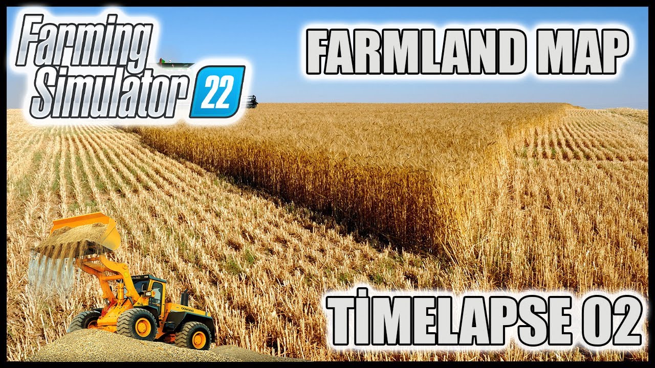 Starting $0 Farmland Map timelapse Fs22 ( farming simülator 22 ) - YouTube