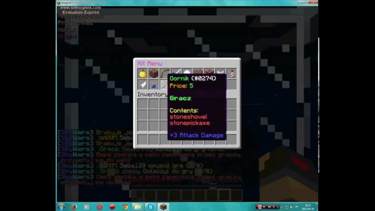 Mini Games odc 1# Skywars - YouTube