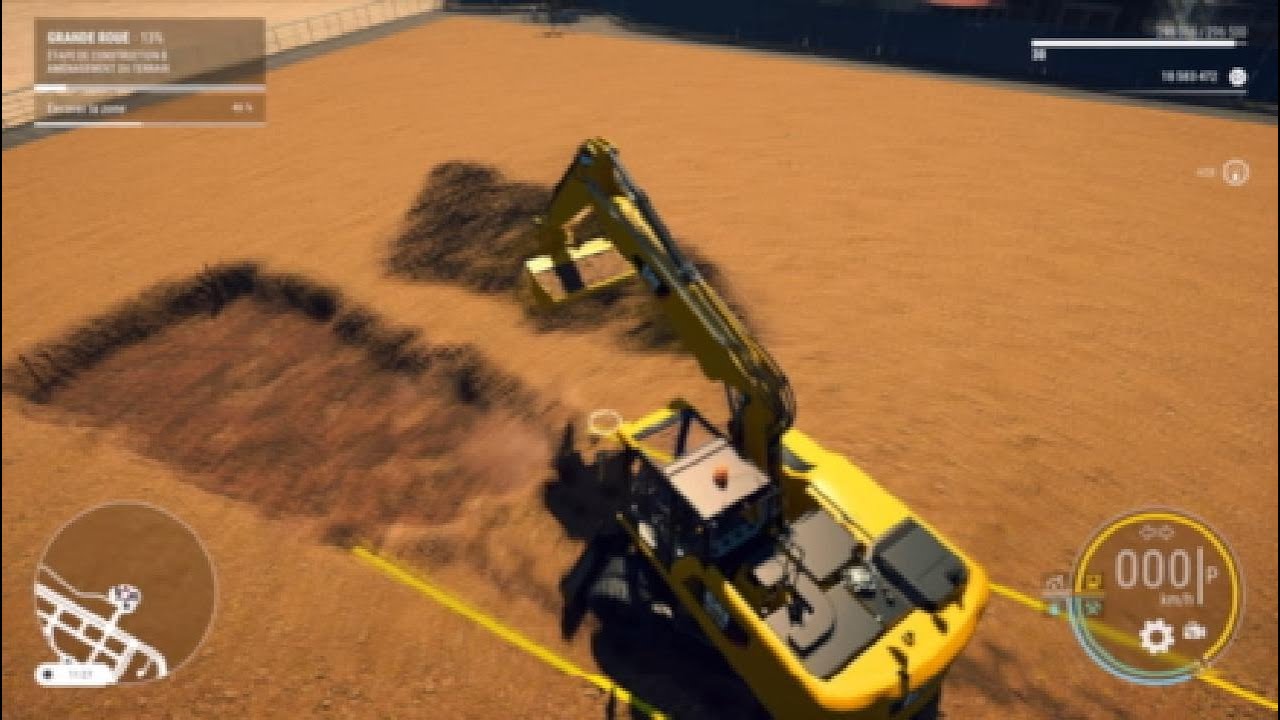 Construction simulator 22 épisode 27 Grande 🎡 map 🇺🇸 - YouTube