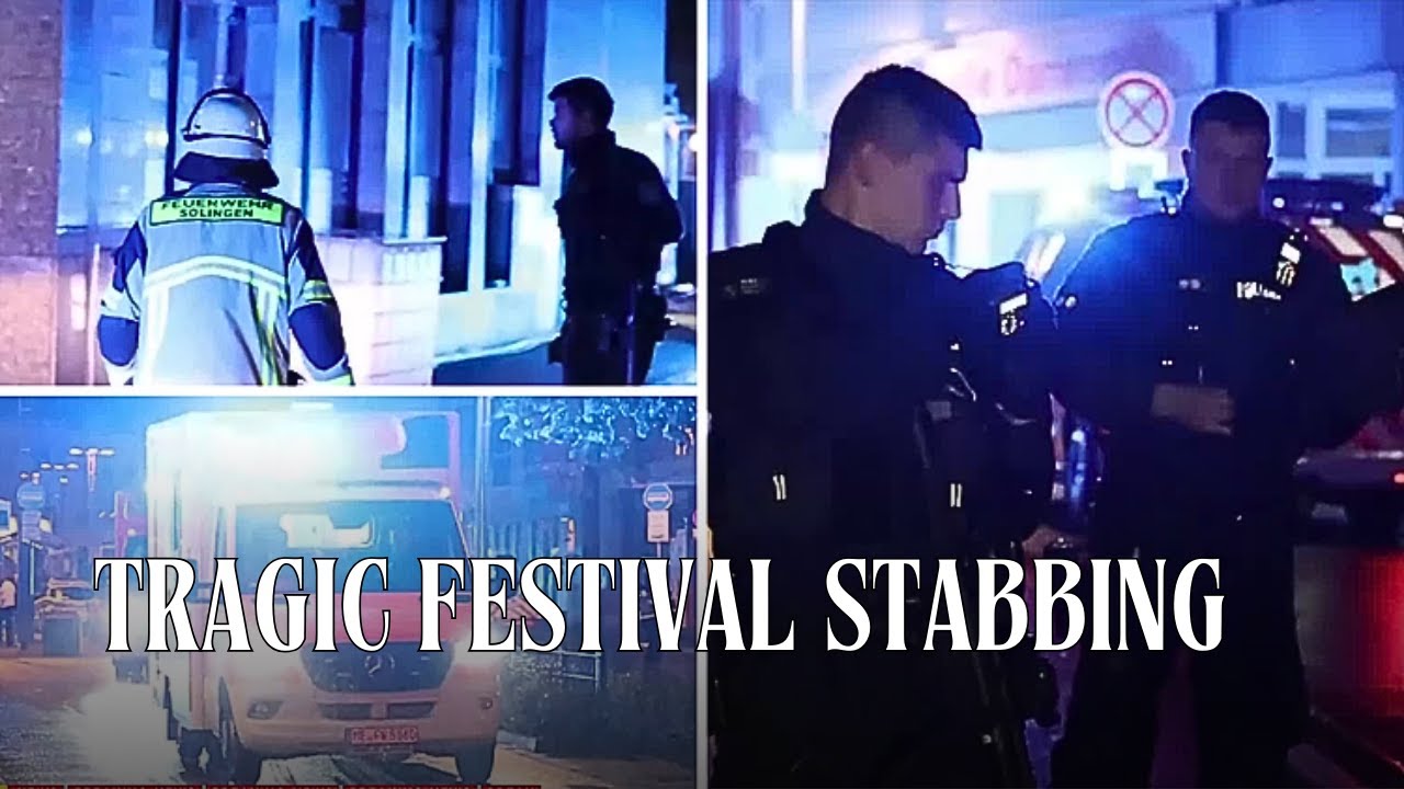 Stabbing at Solingen Festival: Manhunt in Germany After 3 Killed - YouTube