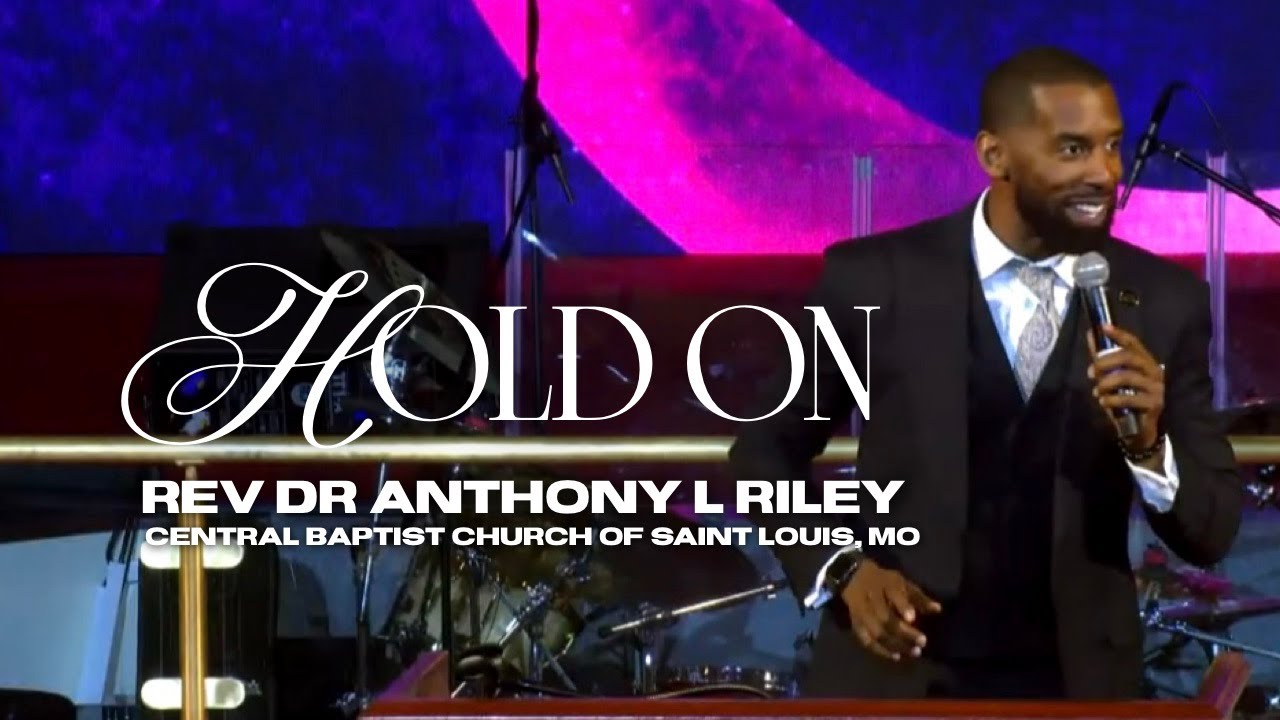 Hold On | Guest Preacher - Rev Dr Anthony L Riley - YouTube