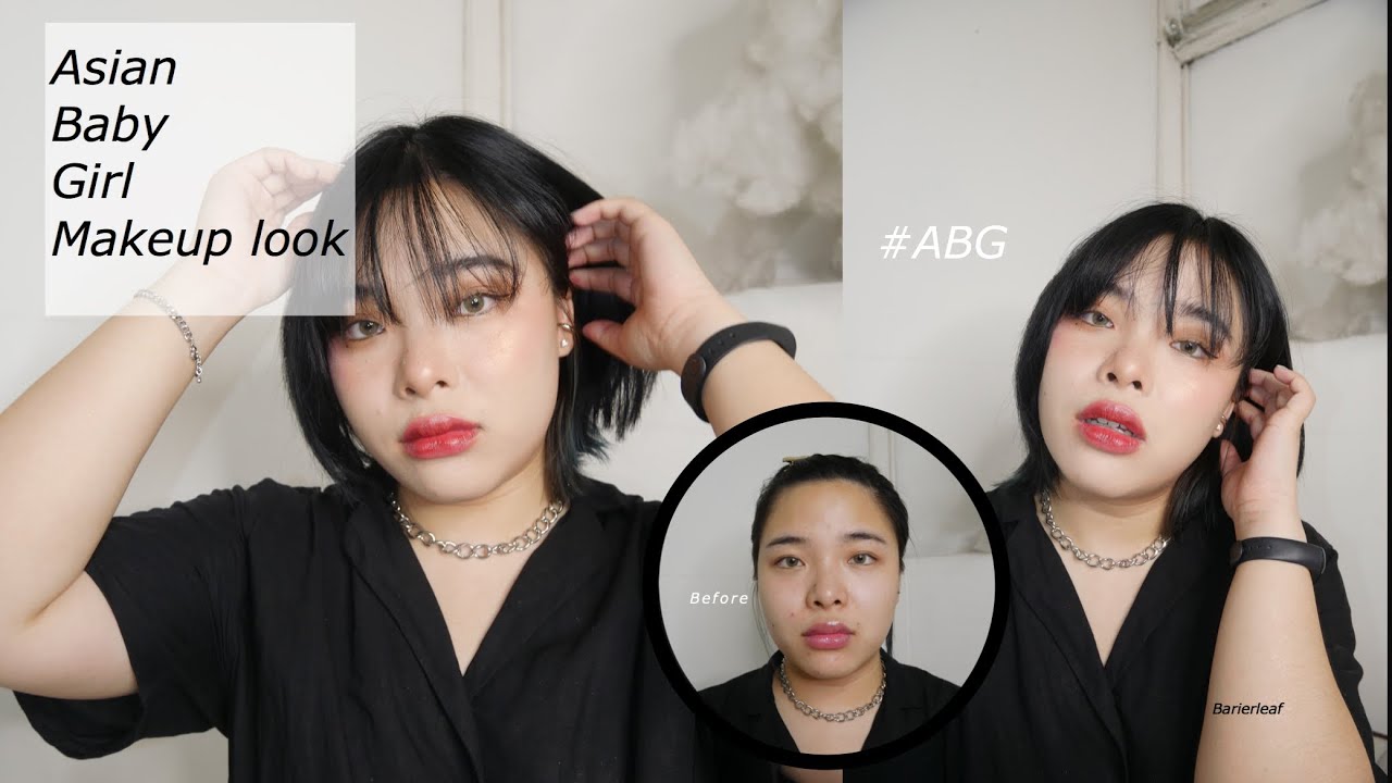 Asian baby girl makeup instragram baddie #abg แต่งหน้าสายแซ่บบบ ...