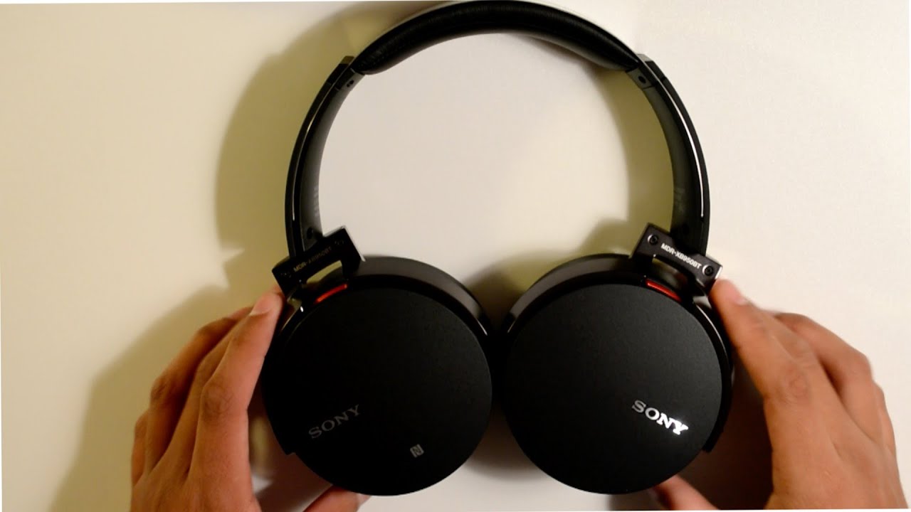 Sony MDRXB950 Unboxing - YouTube