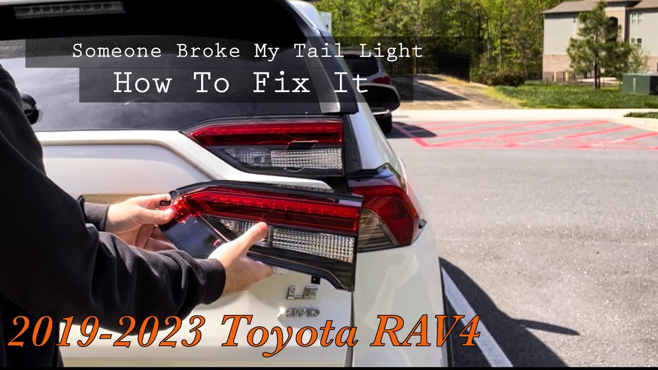 RAV4 Inner Taillight Replacement | How To - YouTube