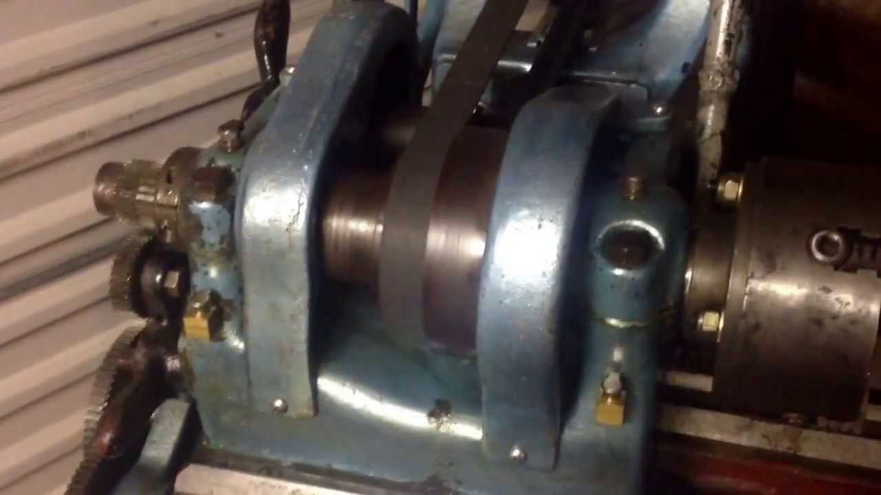 My new to me 1945 Hercus 9" C Lathe gets it's first run after a bit of ...