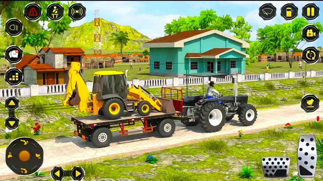 Real Construction Simulator 3D Games - Real JCB Backhoe Loader Game ...