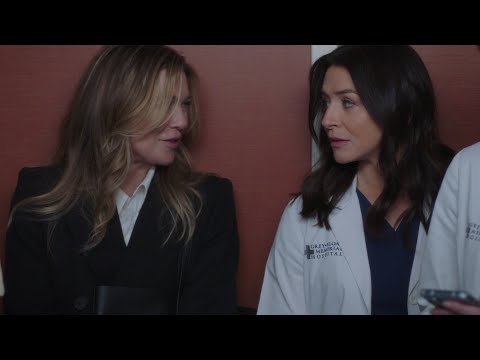 Amelia, Toni and Meredith | Grey's Anatomy season 22x18 | scene 1