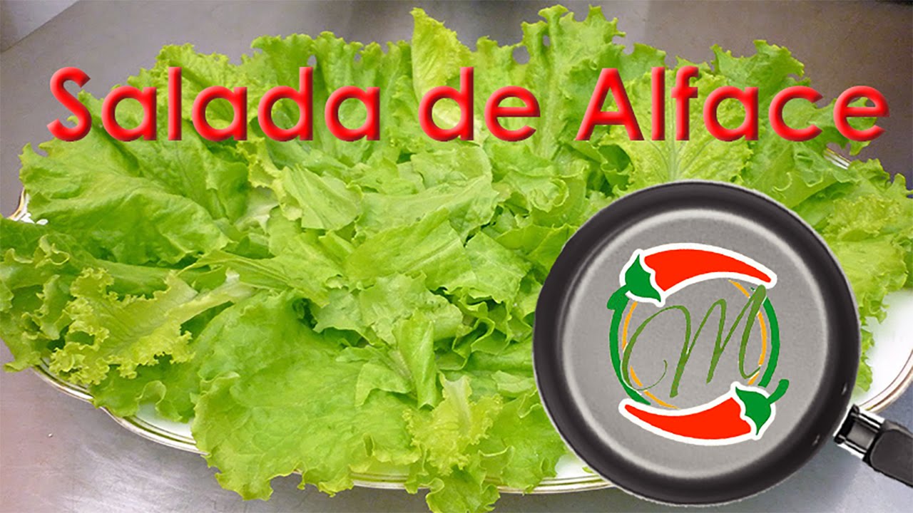 Como Fazer Uma Salada De Alface - Madalena Dias - YouTube