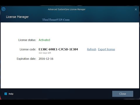 Hướng dẫn cài đặt và kích hoạt key Advanced SystemCare 10 Pro - YouTube