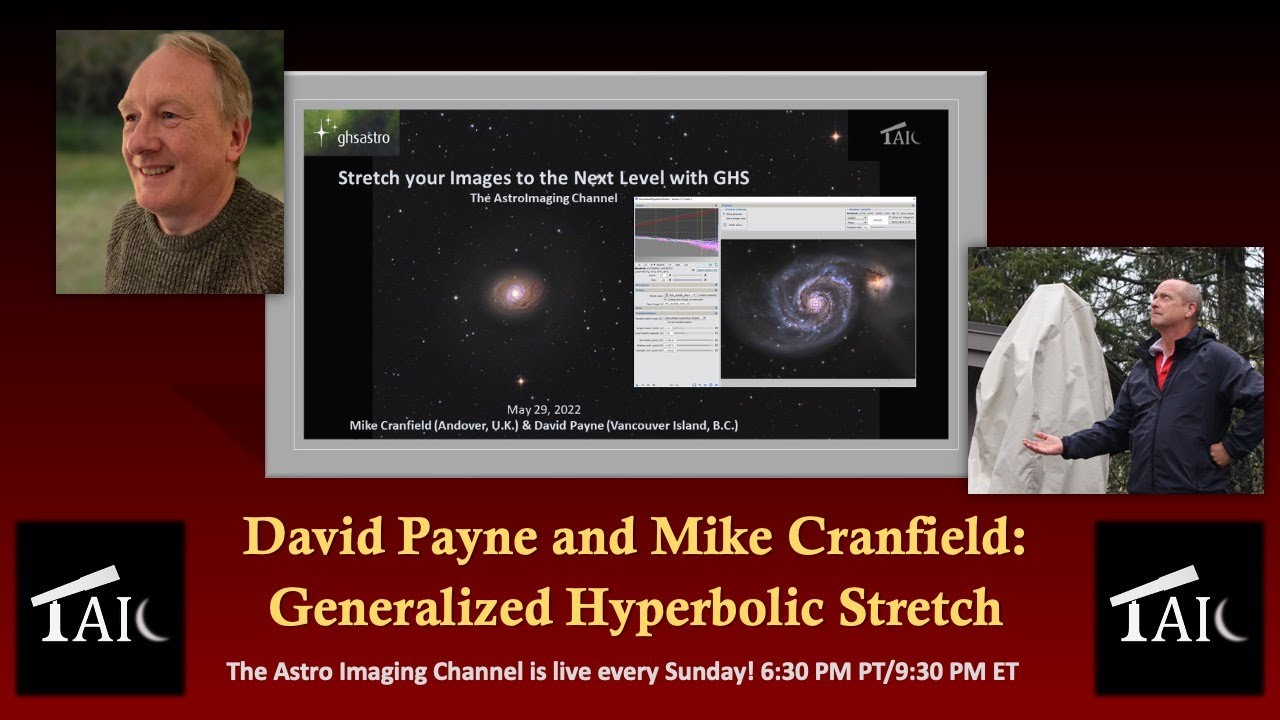 2022-05-29 | David Payne and Mike Cranfield: Generalized Hyperbolic Stretch - YouTube