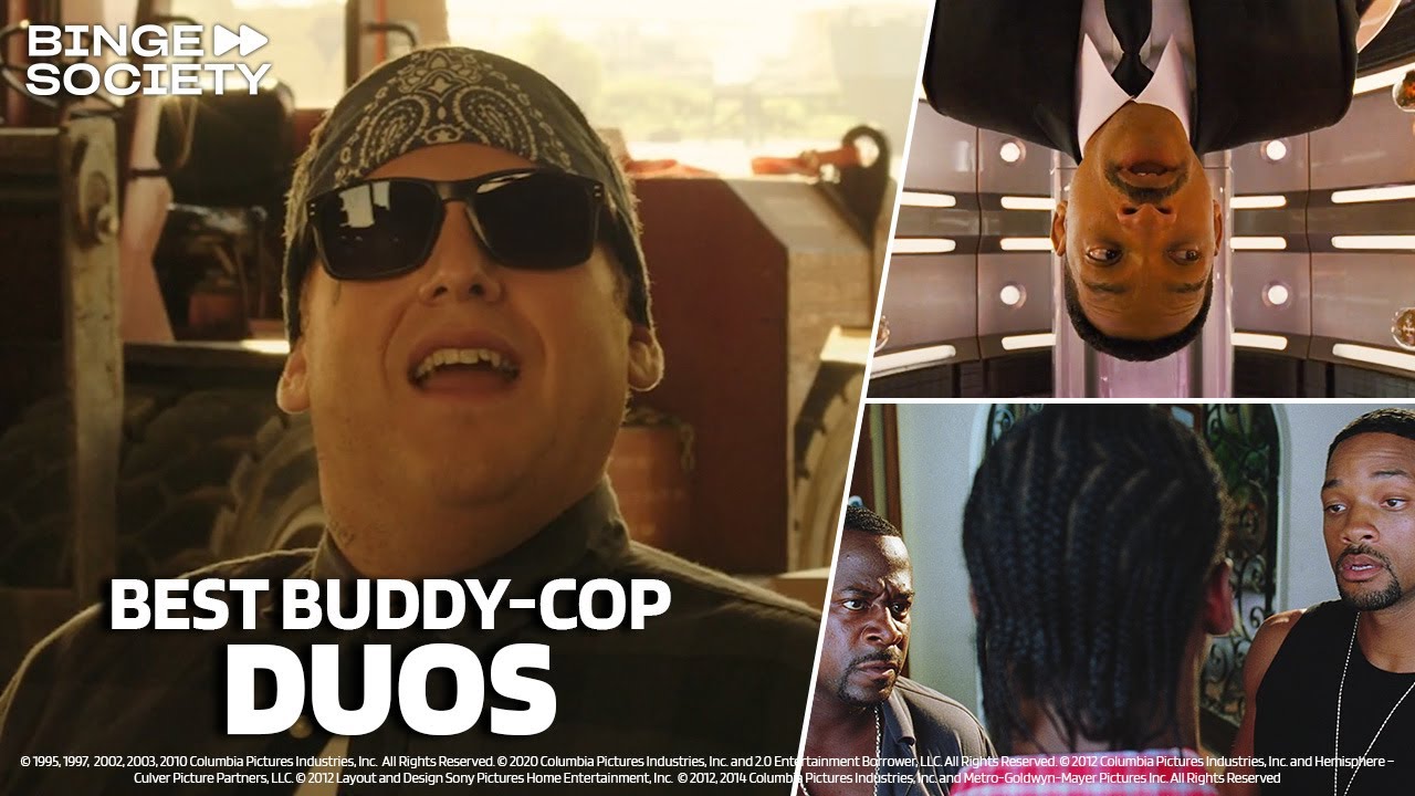 Top 10 BEST Buddy-Cop Comedies | Binge Comedy - YouTube