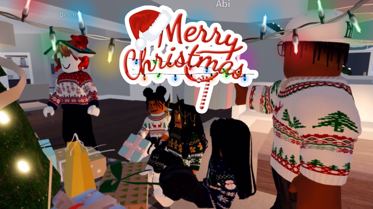 Christmas in roblox ( featuring my friends ☺️)🎄 - YouTube