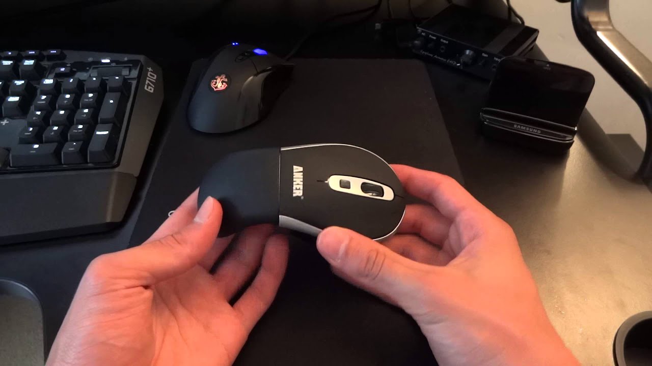 Anker 2.4G Wireless Flip-tail Folding Mouse Review - By TotallydubbedHD ...