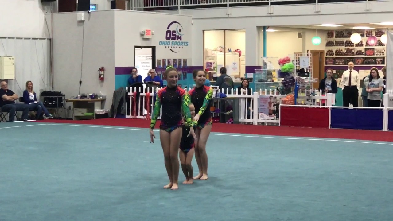 Acro State Meet Level 7 Wp Grace Kayla And Izzy Youtube
