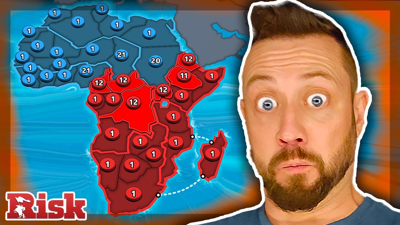 The WAR For Africa In Risk! - Master The Map - YouTube
