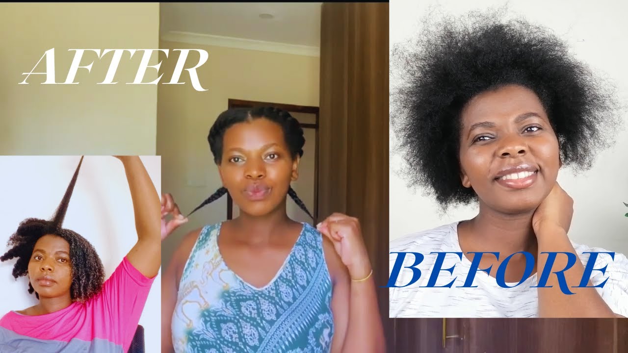 My Natural Hair Routine For LENGTH Retention - YouTube