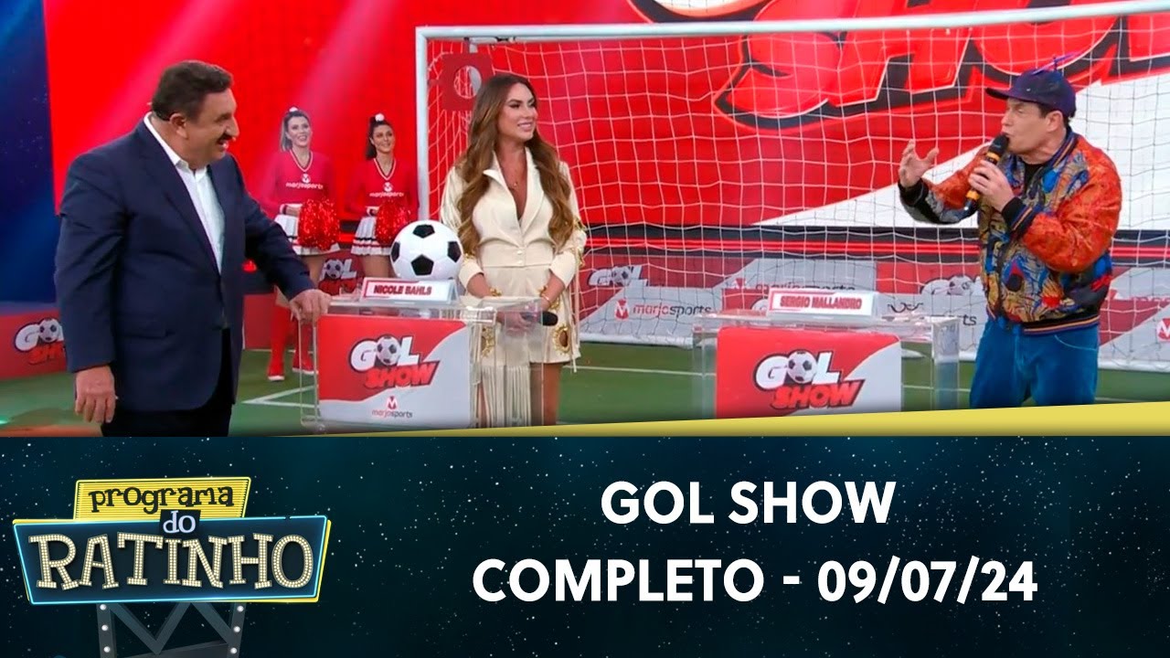 Gol Show com Sérgio Malandro e Nicole Bahls | Programa do Ratinho (09 ...