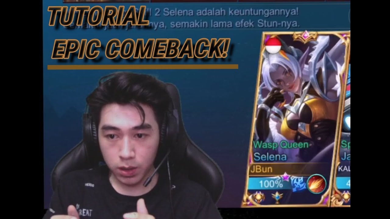 TUTORIAL EPIC COMEBACK by JBun!! WITH HERO KESAYANGAN - YouTube