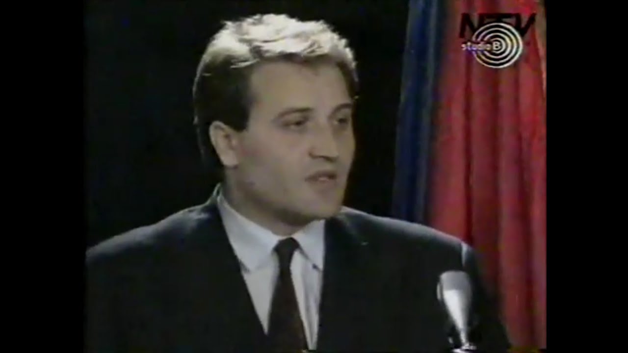 Mirko Jović - Srpska narodna obnova - Izbori 1992. - YouTube