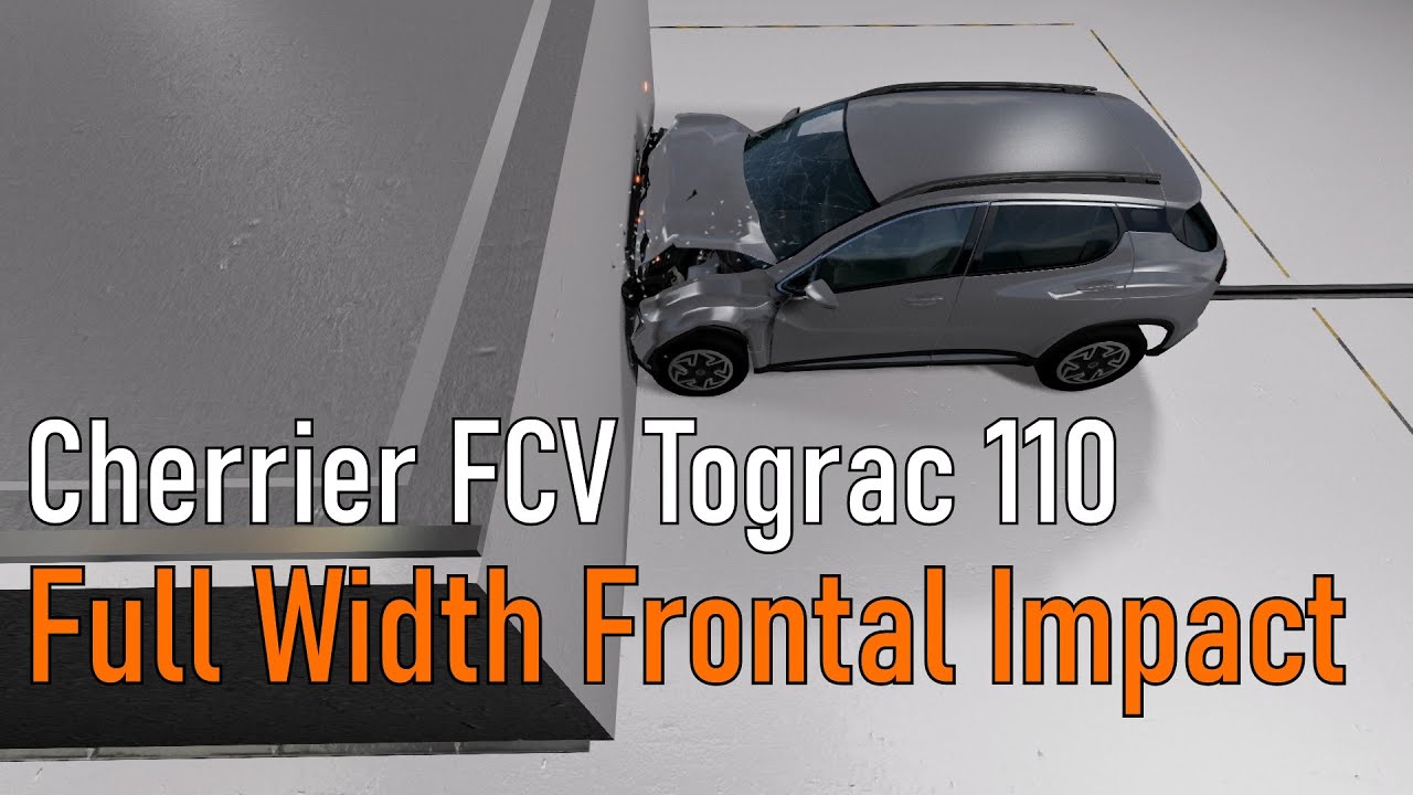 Cherrier FCV Tograc | Full Width Frontal Impact | BeamNG.drive - YouTube
