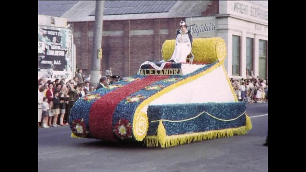 Dunedin Festival Week procession, January 1964 - YouTube