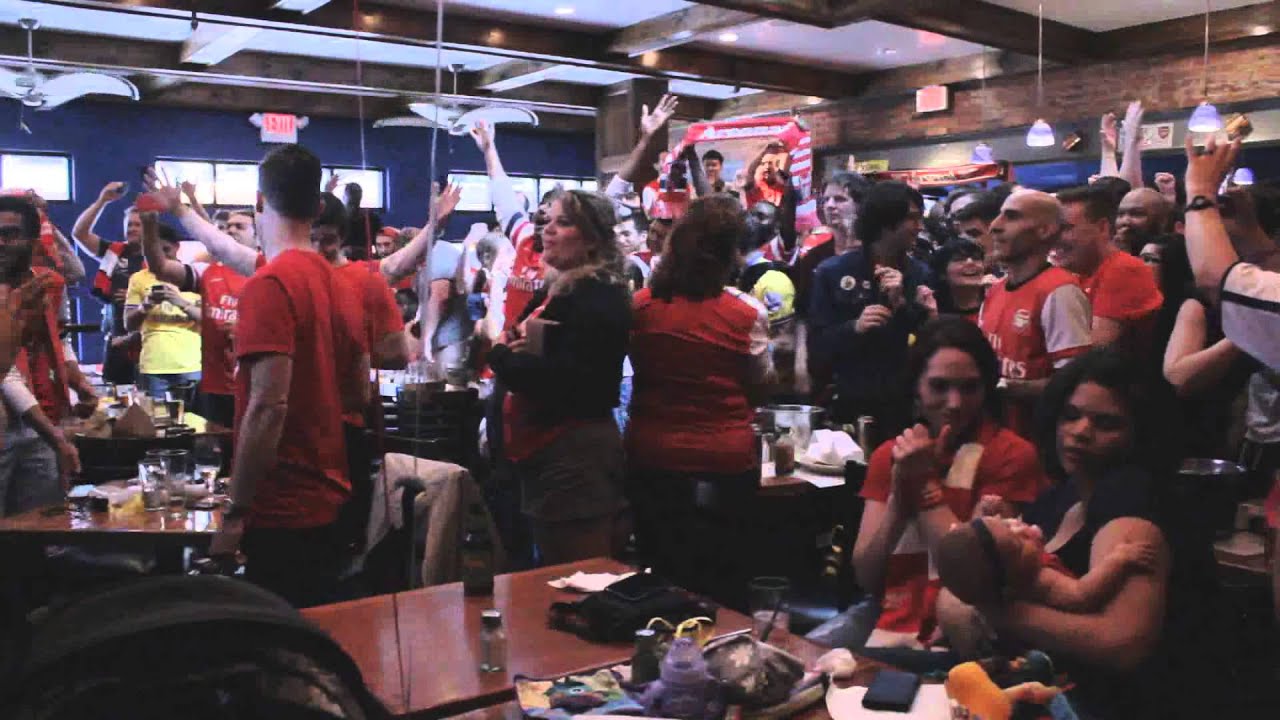Philly Gooners FA Cup Final 2014 - Reactions - YouTube