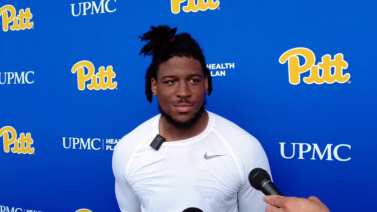 Pitt Football | Training Camp | Daniel Carter | 8/24/2023 - YouTube