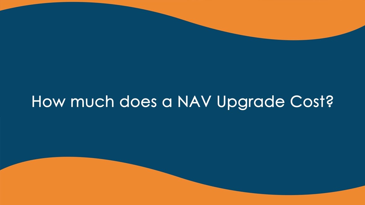 How Much Does a NAV Upgrade Cost? - YouTube