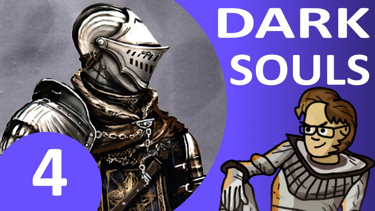 Let's Play Dark Souls Part 4 - Bell Gargoyle Boss, Heavy Knight, Undead ...