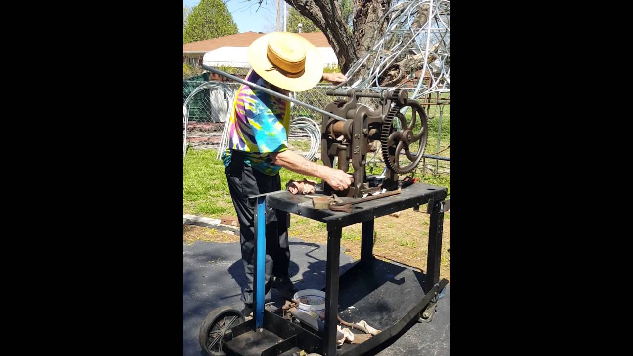 Antique Tire Bender - YouTube