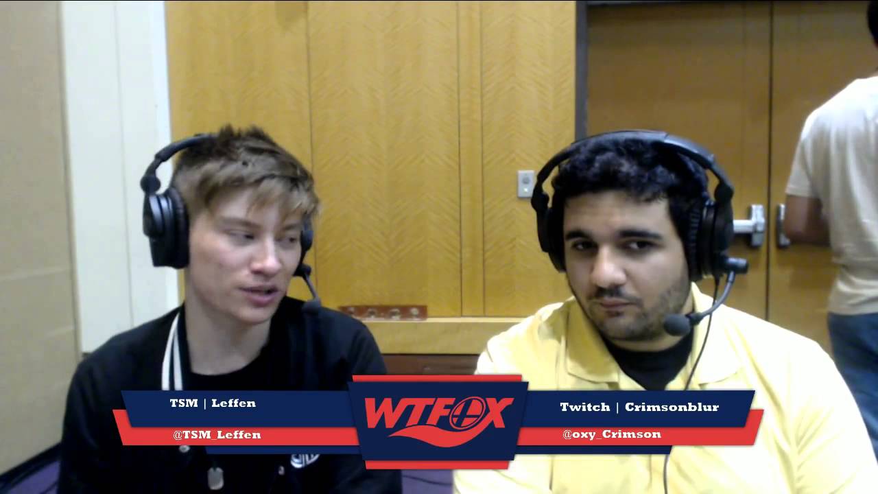 An interview with WTFox Champion TSM | Leffen - YouTube