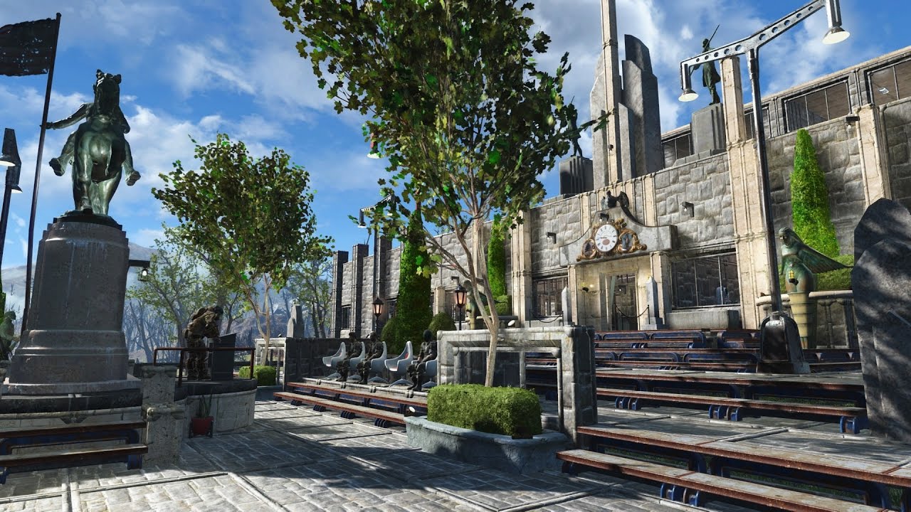 PS4 Pro + Mods Fallout 4: Somerville Prison Farm. - YouTube