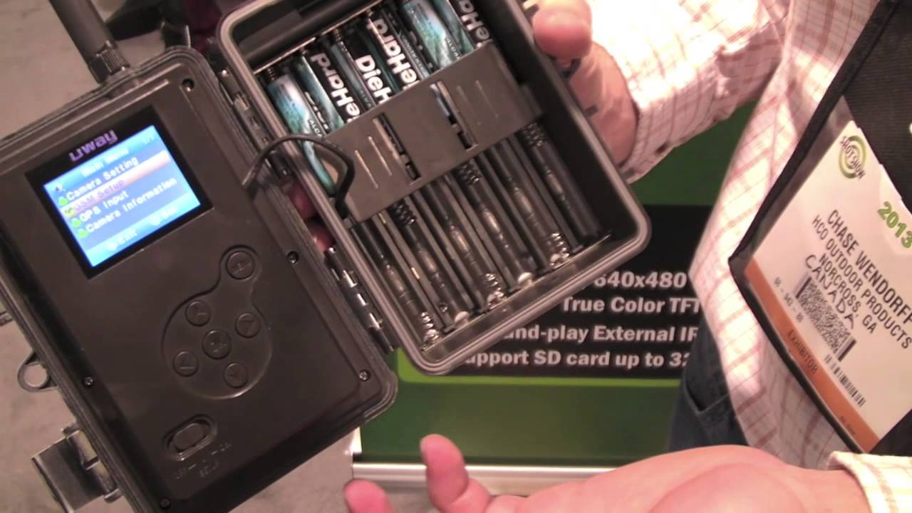 Shot Show 2013 UWAY Canada MB 500 Cellluar Game Camera with Ontario OUT ...