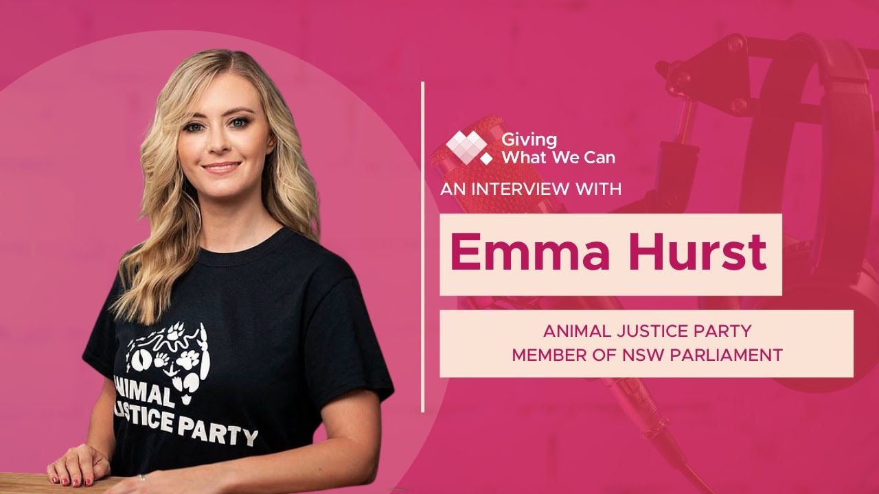 Advocating for animal friendly policies: Emma Hurst MP, Animal Justice ...