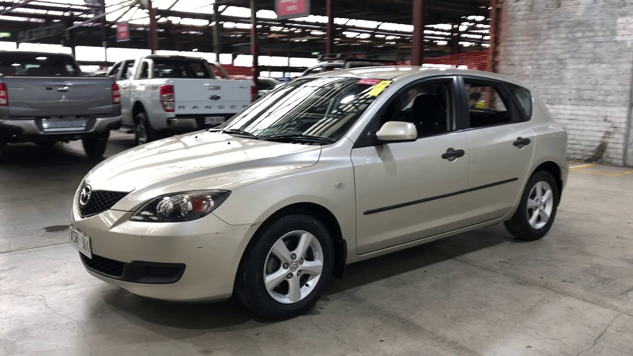 2008 Mazda 3 BK10F2 Neo Gold 4 Speed Sports Automatic Hatchback # MB145 ...