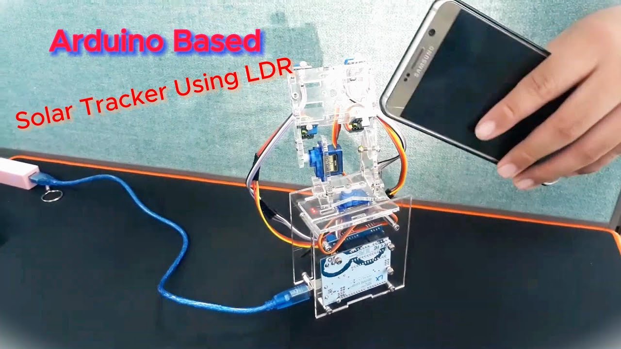 Diy Project Arduino Based Solar Tracker Using Ldr Youtube