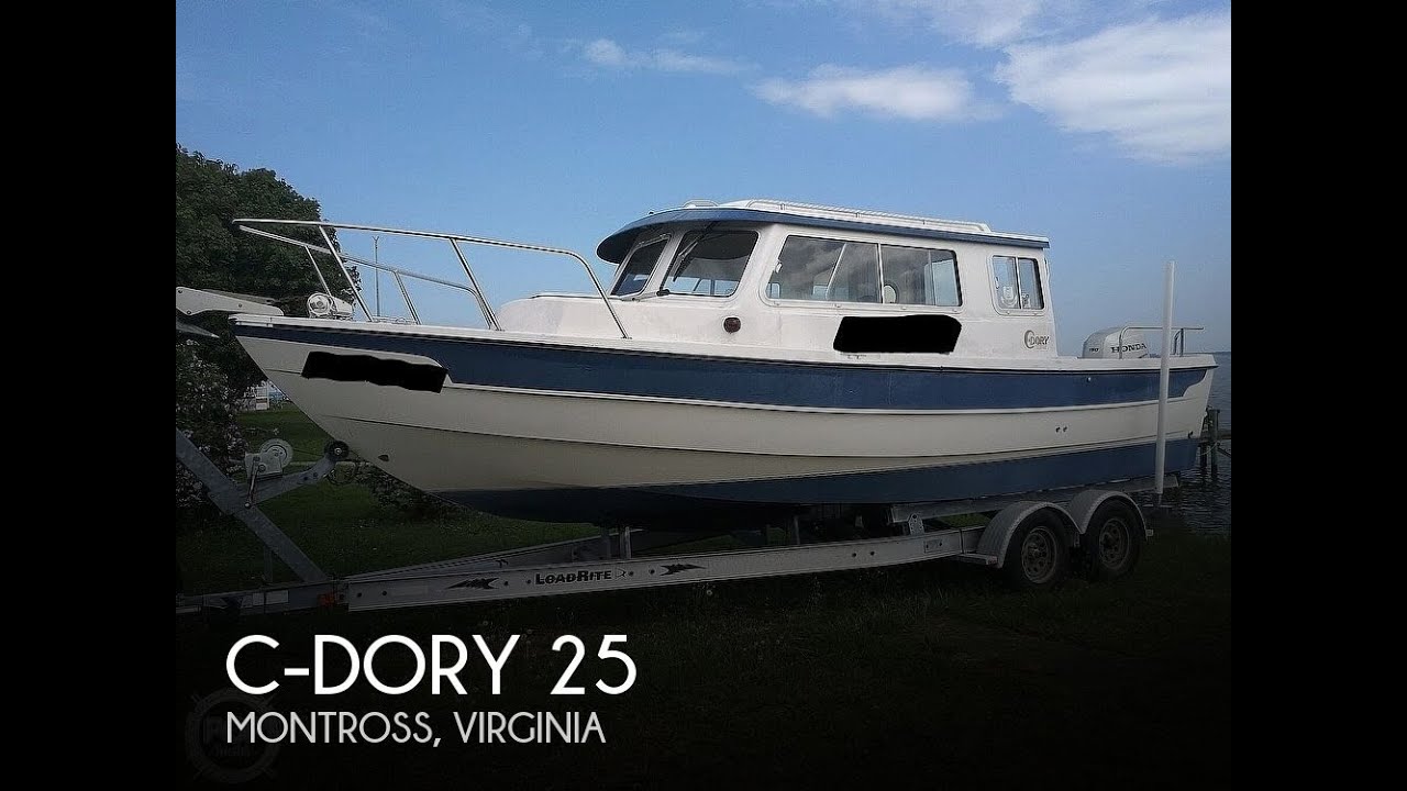 [SOLD] Used 2007 C-Dory 25 in Montross, Virginia - YouTube