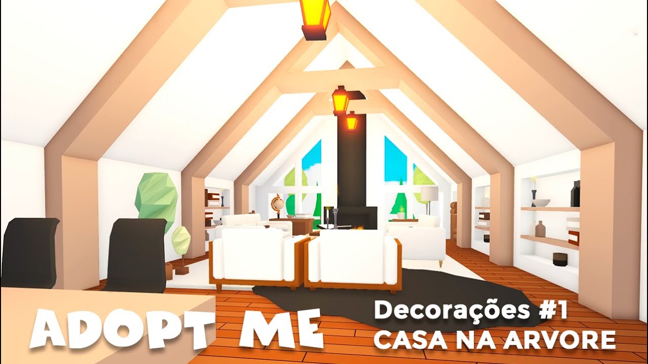 Casa da Arvore 🌳 Adopt Me Decorações #1 - YouTube
