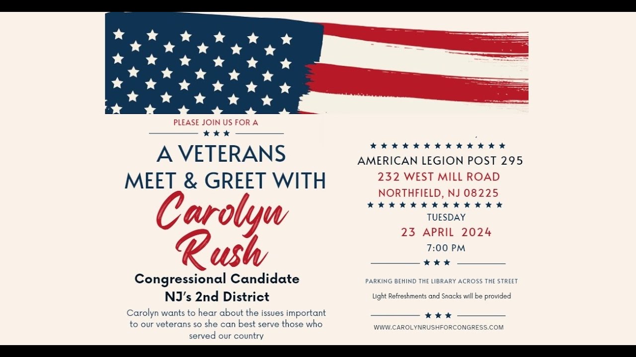 A New Representative for Veterans in NJ CD2 - YouTube