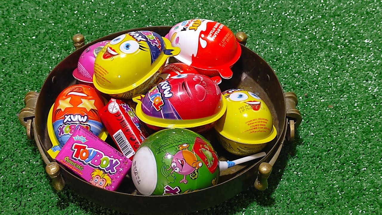 Satisfying and Relaxing Opening Candy ASMR,Toybox, Unpacking Candy ...