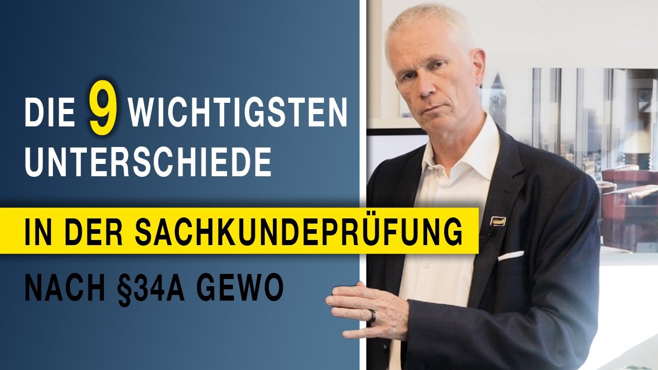 Sachkundeprüfung § 34a GewO - Diese 9 Unterschiede musst Du kennen ...