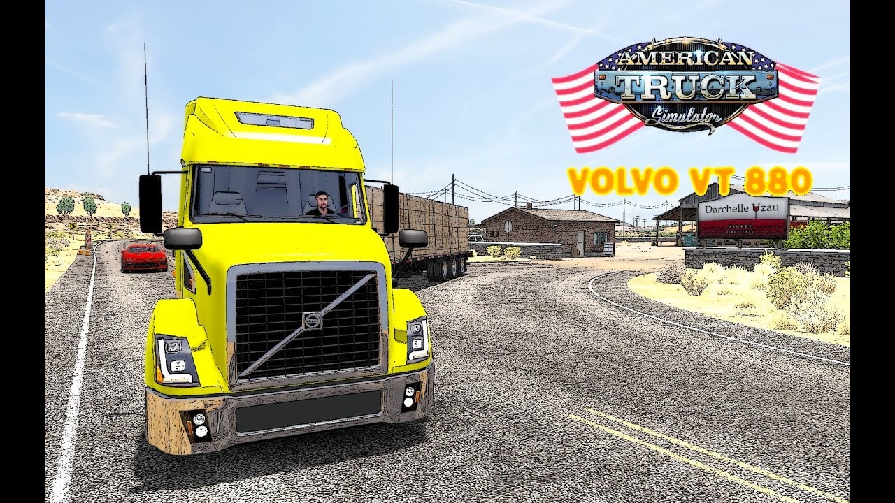 ATS 1.31 Fully Released | Gameplay | Volvo VT 880 - Accident Ahead ...