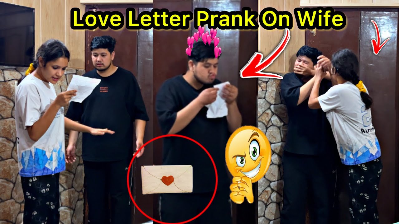 Love Letter Bachpan Ka Pyar Prank On Wife Nikkrichavlogs Youtube