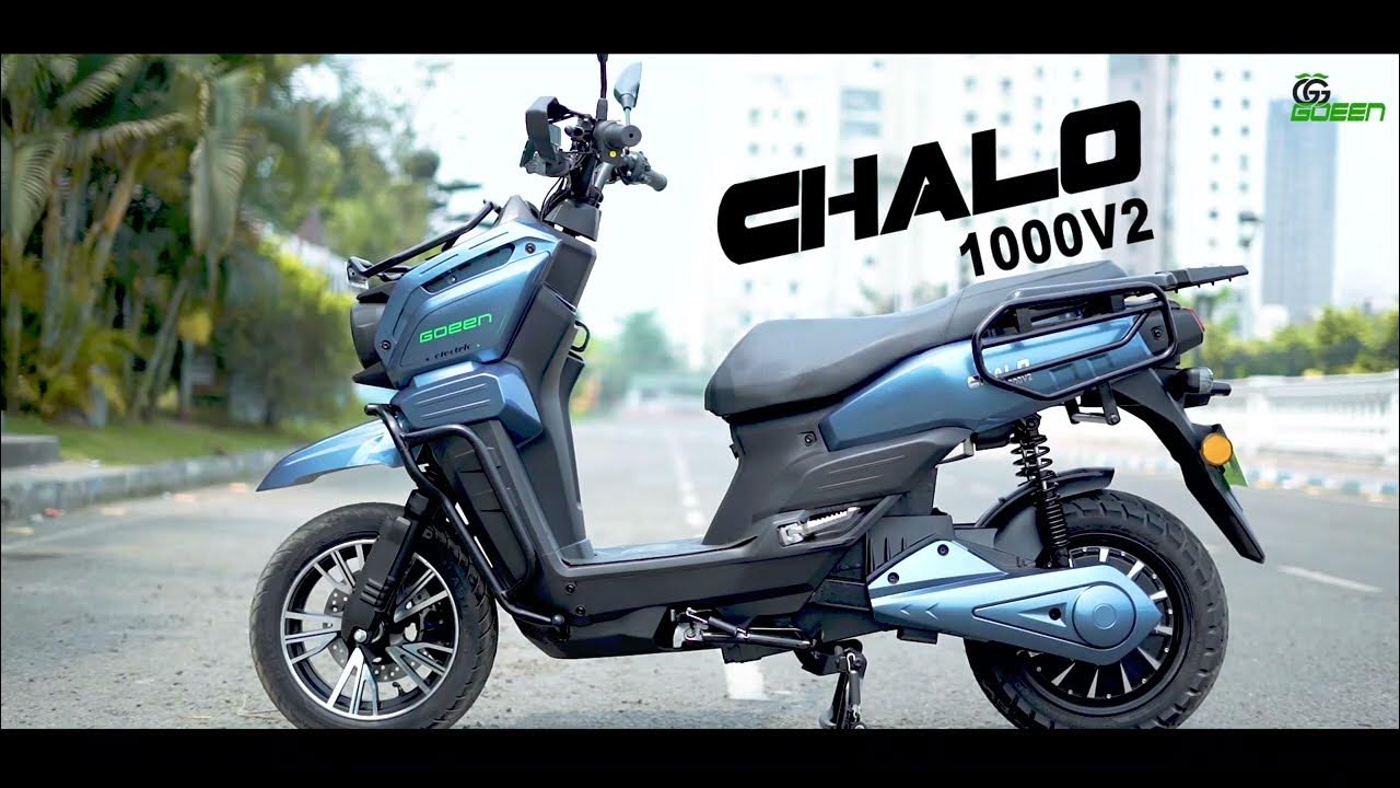 Ride in Style with the CHALO 1000 V2 Electric Scooter - YouTube