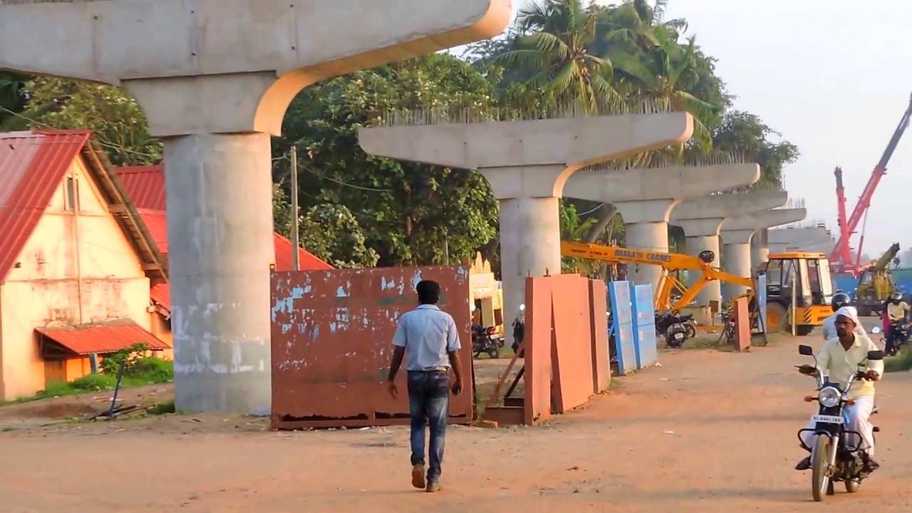 Alappuzha Bypass Work In progress - YouTube