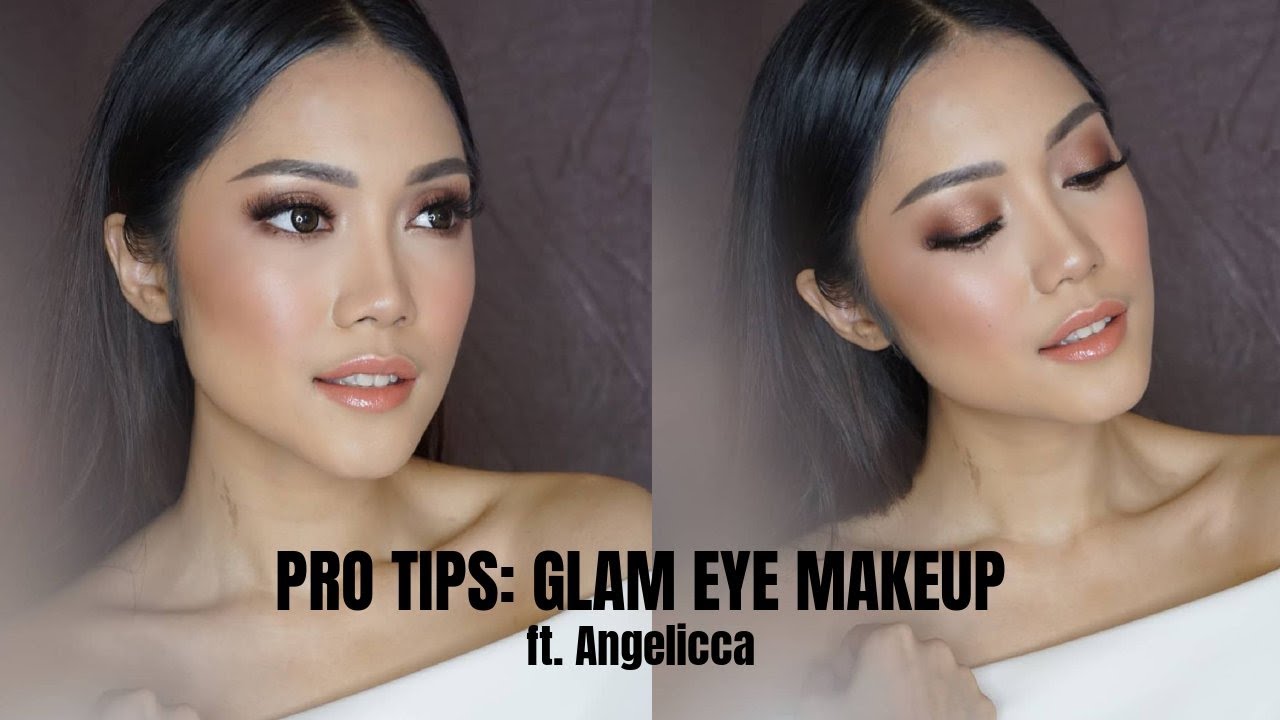 PRO TIPS: Glam Eye Makeup Ft. Angelicca | Claudia Setyohadi - YouTube